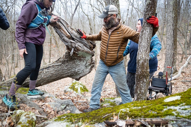 After a Spinal Cord Injury, He's Determined to Finish the AT - Backpacker