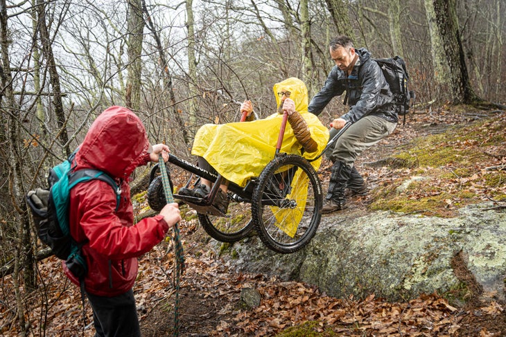 After a Spinal Cord Injury, He's Determined to Finish the AT - Backpacker