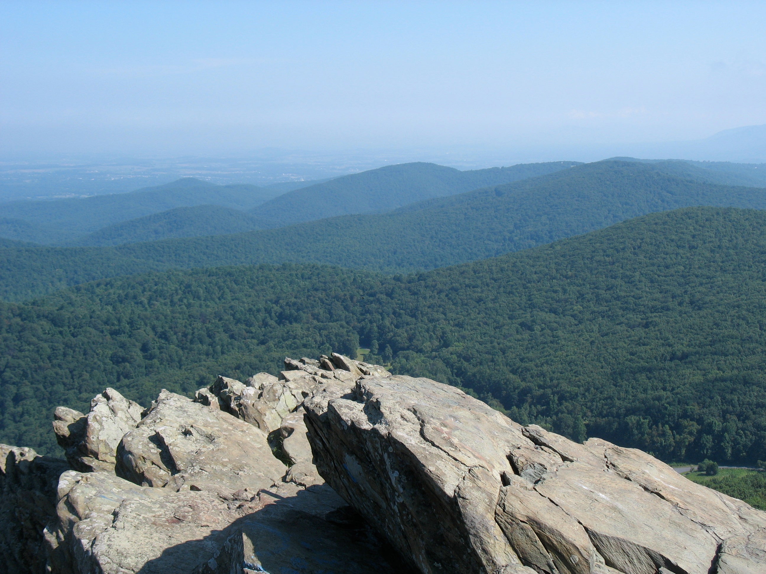 Blue Ridge Parkway: Humpback Rocks Loop