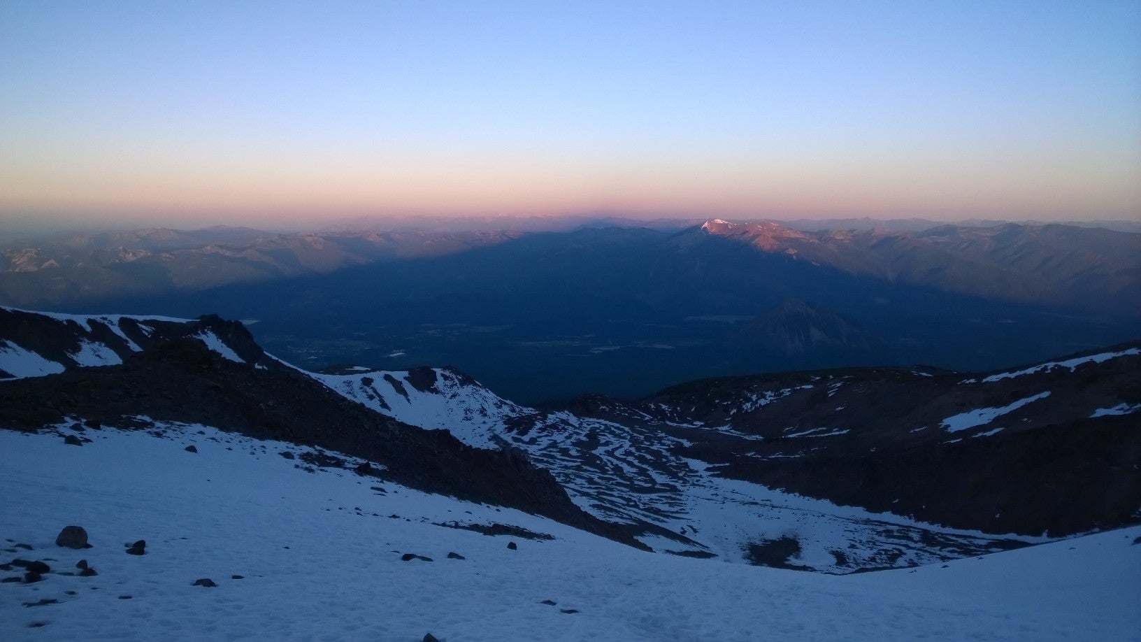 Climbing Mount Shasta