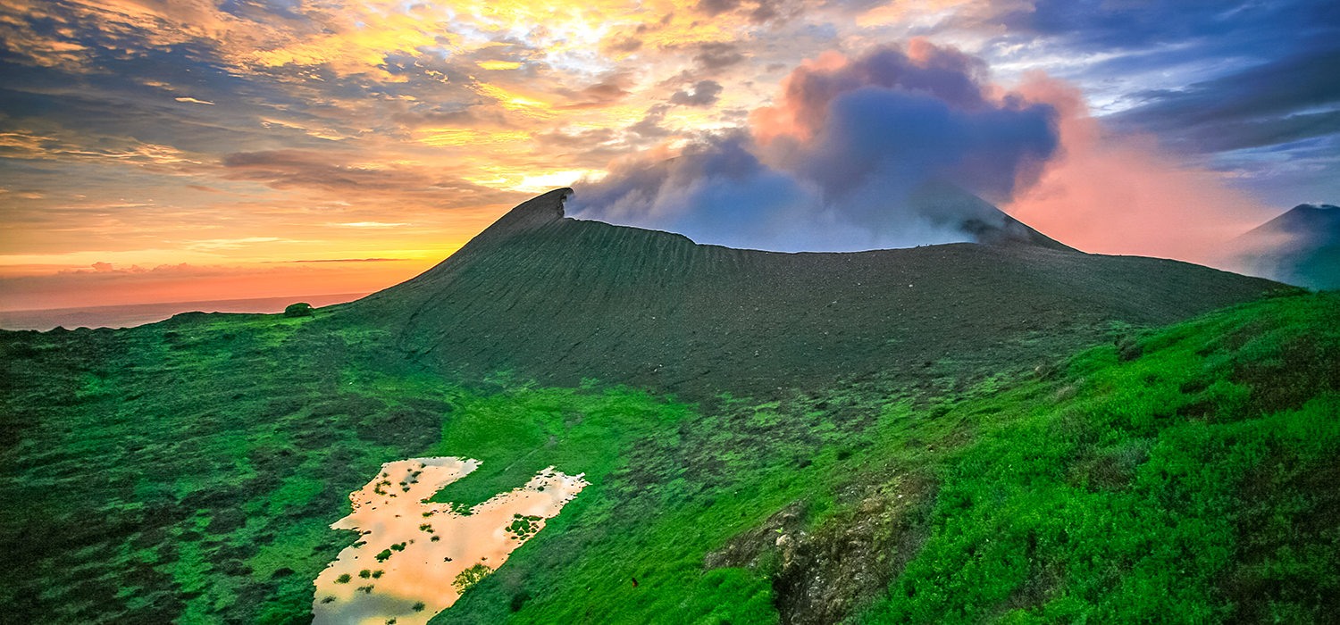 Camp on an Active Volcano