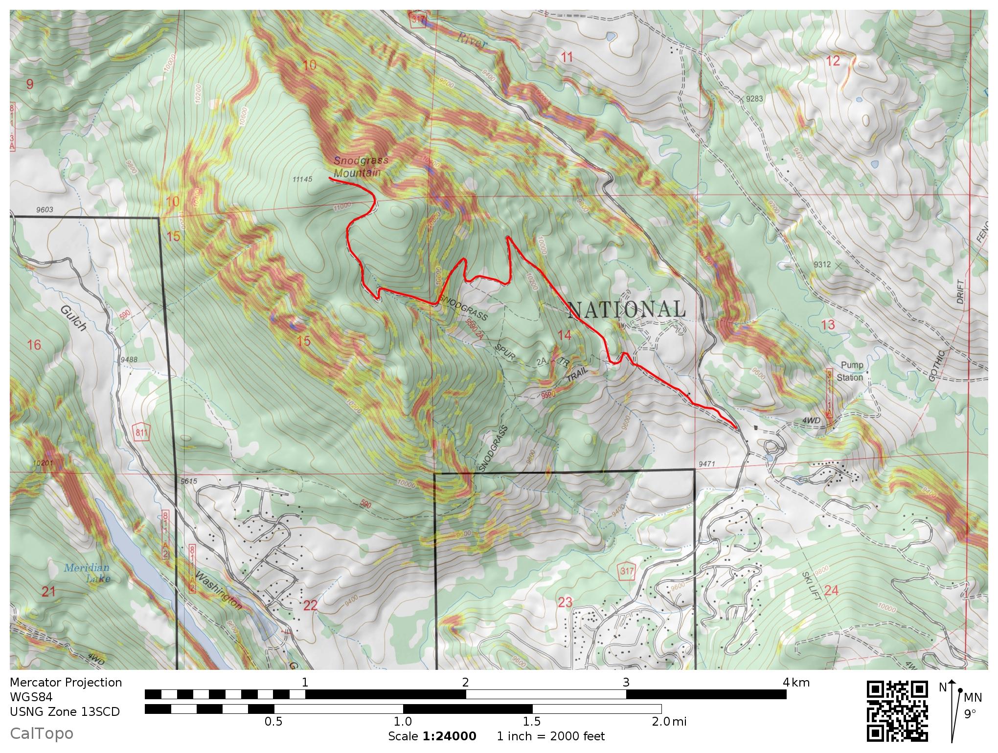 Backcountry Skiing 101: Plan a Tour on CalTopo